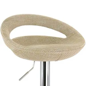 ELAMA 2 Piece Retro Adjustable Bar Stool