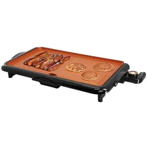 MEGACHEF 18.89 Inch Electric Grill And Griddle - Black