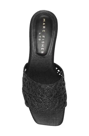 Marc Fisher Follie Slide Sandal - Blk01