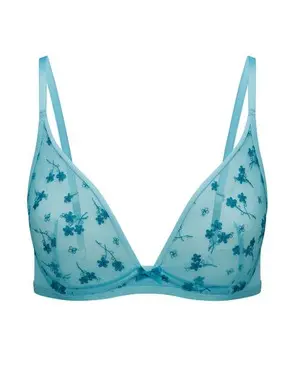 ADORE ME Clementin Unlined Plunge Bra - Medium Blue
