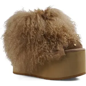 ZIGI Shearling Platform Bootie - Brown