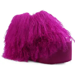 ZIGI Shearling Platform Bootie - Fuchsia