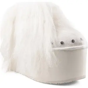 ZIGI Shearling Platform Bootie - Ivory