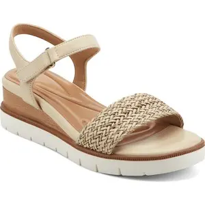 Easy Spirit Edythe Wedge Sandal - Ivory