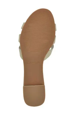 Calvin Klein Petula Slide Sandal - Light Green
