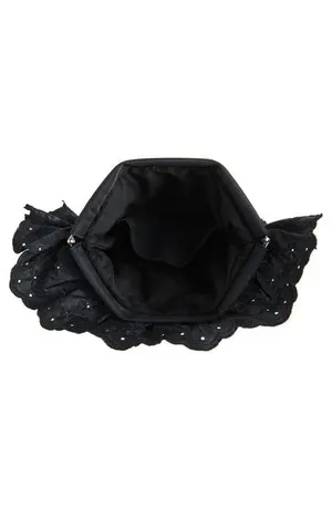 Simone Rocha Pillowcase Clutch - Black/jet