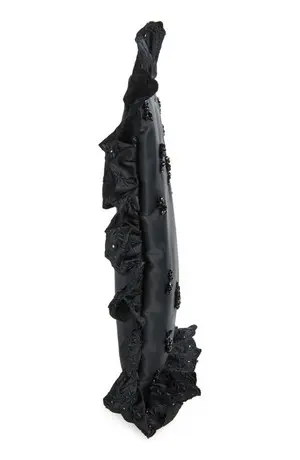 Simone Rocha Pillowcase Clutch - Black/jet