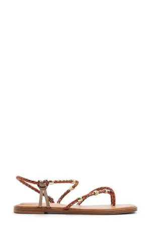 Aldo Loucinda Ankle Strap Sandal - Medium Red