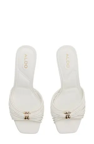 Aldo Arianna Slide Sandal - White