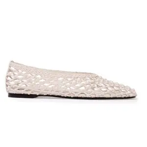 Black Suede Studio Sock Flats For Women