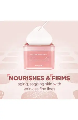 MEDIHEAL Collagen Ampoule Pad - Pink