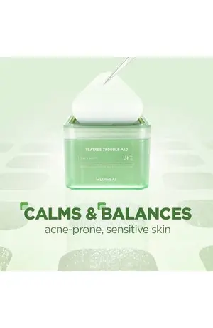 MEDIHEAL Teatree Trouble Pads - Mint