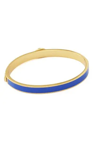 Kurt Geiger Chelsea Enamel Hinged Bangle - Blue