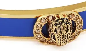 Kurt Geiger Chelsea Enamel Hinged Bangle - Blue