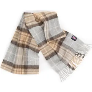 PRINCE OF SCOTS Merino Lambswool Tartan Scarf Mckellar
