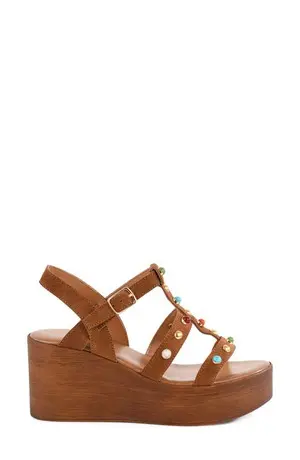 Seychelles Ticket To Ride Slingback Platform Wedge Sandal