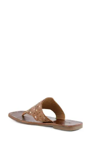 Seychelles Keep Your Secrets Studded Sandal - Tan