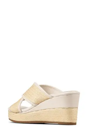DONALD PLINER Gorgina Platform Wedge Sandal - Foam
