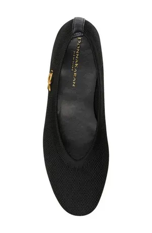 Donna Karan New York Avery Knit Ballet Flat - Black