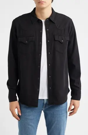 Tecovas Snap Front Denim Button-up Shirt