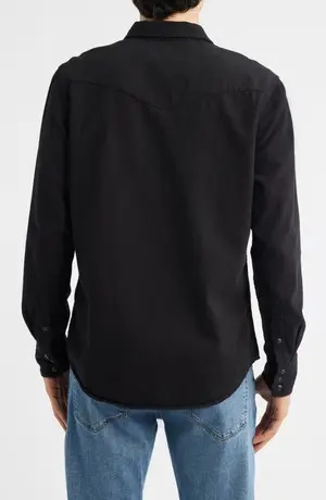 Tecovas Snap Front Denim Button-up Shirt