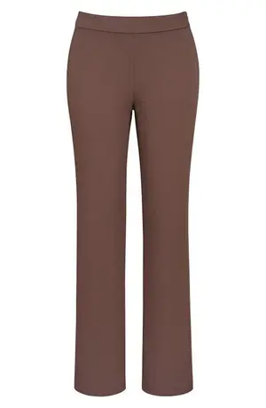 House Of Cb Chiara Straight Leg Crepe Trousers