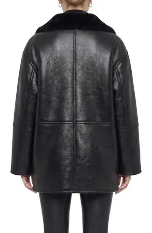 Gorski Reversible Genuine Shearling Jacket