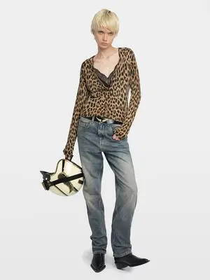 Zadig&Voltaire Manala Cashmere Sweater - Daim