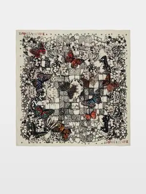 Zadig&Voltaire Blondie 135 Silk Scarf - Flash