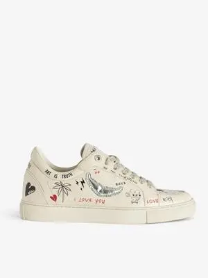 Zadig&voltaire Metallic Sneakers For Women