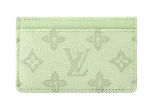 LOUIS VUITTON Card Holder - Green Asnieres