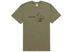 Supreme Duck Tee Shirt - Light Olive