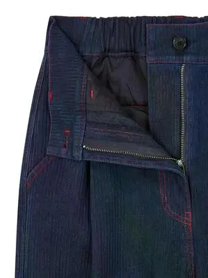 STUDIO TOMBOY Elasticated-waist Wide Leg Jeans