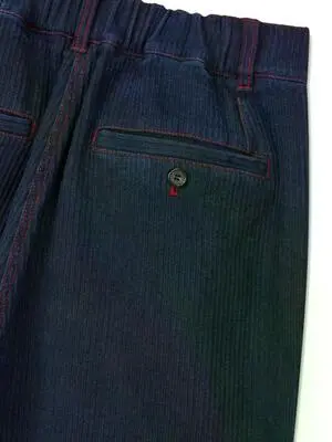 STUDIO TOMBOY Elasticated-waist Wide Leg Jeans