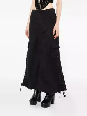 Balenciaga Cargo Drawstring Skirt