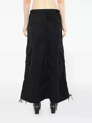 Balenciaga Cargo Drawstring Skirt