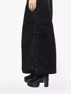 Balenciaga Cargo Drawstring Skirt