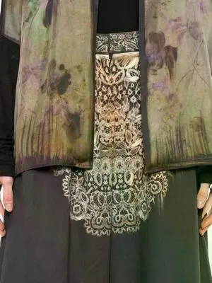 IA LONDON Floral Print Wide Leg Trousers