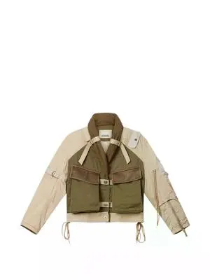 Isabel Marant Étoile Julissa Panelled Jacket - Neutrals