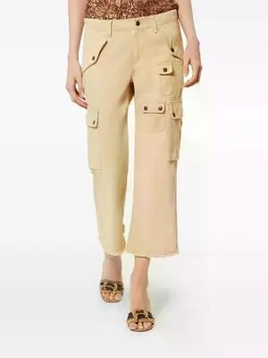 Isabel Marant Étoile Josefine Flap-pockets Cargo Pants - Neutrals