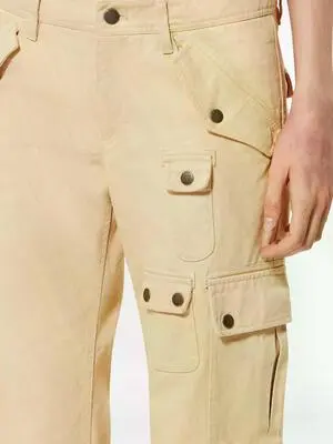 Isabel Marant Étoile Josefine Flap-pockets Cargo Pants - Neutrals