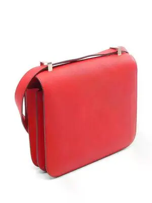 Hermès 2019 24 Constance Shoulder Bag - Red