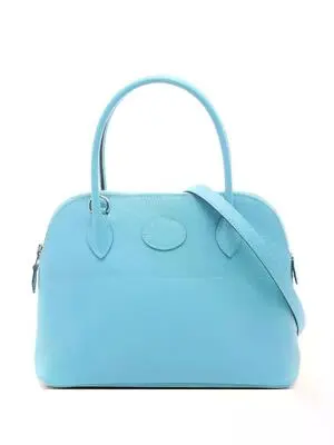 Hermès 2019 Bolide 27 Leather Handbag - Blue