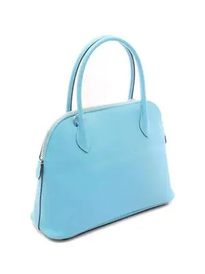 Hermès 2019 Bolide 27 Leather Handbag - Blue