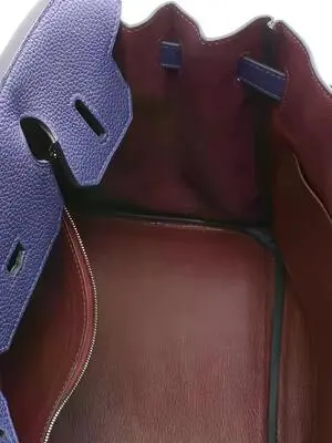 Hermès 2019 30 Officier Birkin Handbag - Blue