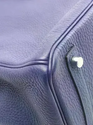 Hermès 2019 30 Officier Birkin Handbag - Blue
