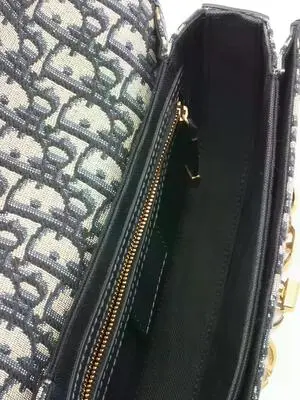 Dior 2010s 30 Montaigne Oblique Chain Bag