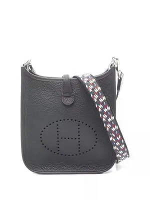 Hermès 2023 Evelyne Amazon Tpm Leather Shoulder Bag - Blue