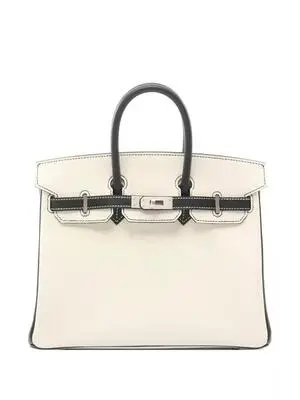 HERMÈS 25 Birkin Bicolor Tote Bag