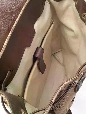 Gucci 2000s Jumbo Gg Canvas Backpack